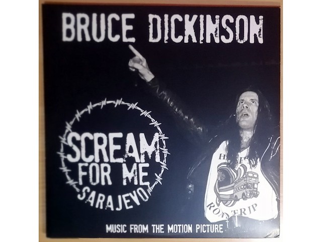 2LP BRUCE DICKINSON - Scream For Me Sarajevo, 2018 MINT