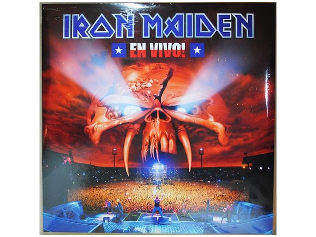 3LP IRON MAIDEN - En Vivo! (2017) EU, NEOTPAKOVANA