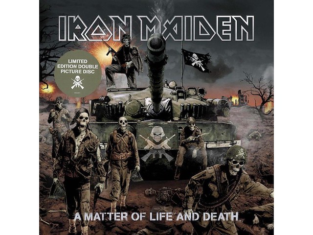 PD-2LP IRON MAIDEN - A Matter Of Life And Death (2006)