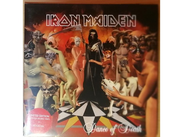 PD-2LP IRON MAIDEN - Dance Of Death (2003) UK PERFEKTNA