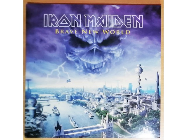 PD-2LP IRON MAIDEN - Brave New World, 2000 UK PERFEKTNA