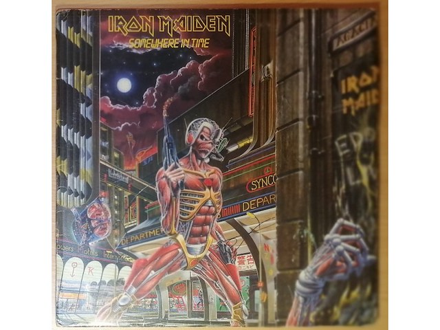 LP IRON MAIDEN - Somewhere in Time (1986) YUG, VG+