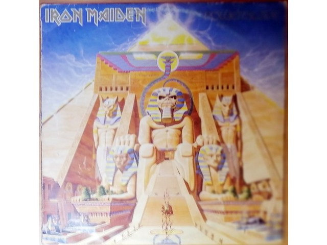 LP IRON MAIDEN - Powerslave (1983) 1. UK press + flyer