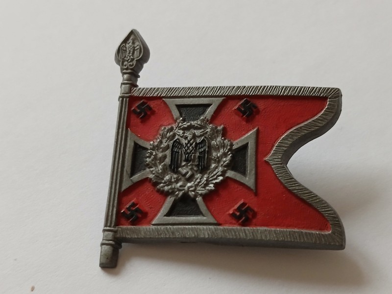 Nemacka plasticna zastavica oznaka WWII