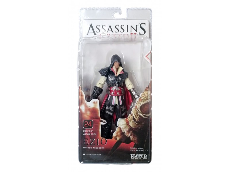 Assassin's Creed II figura, Ezio Master Assassin 17 cm