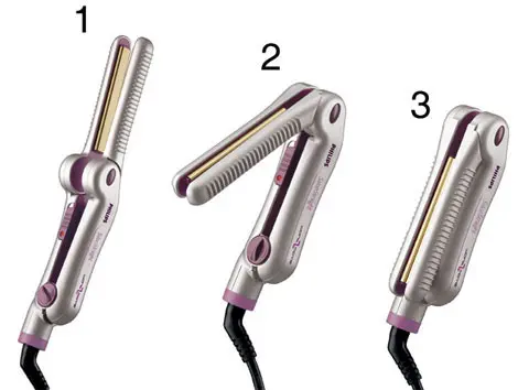 Philips SalonStraight Want2Move HP 4646 - Preklopna pegla za kosu