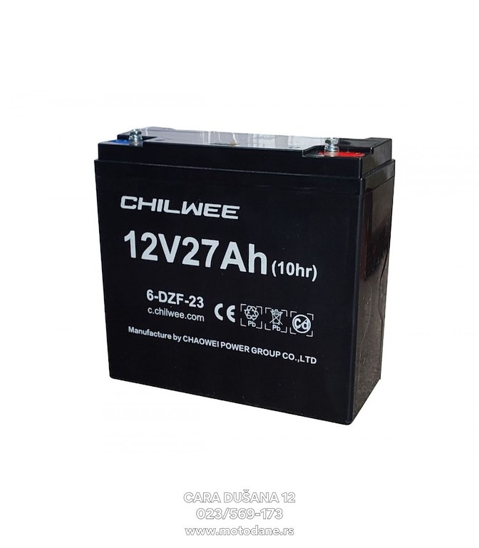 Baterija za električni bicikl 12V/27Ah GRAPHENE
Baterija za električni bicikl 12V/27Ah GRAPHENE