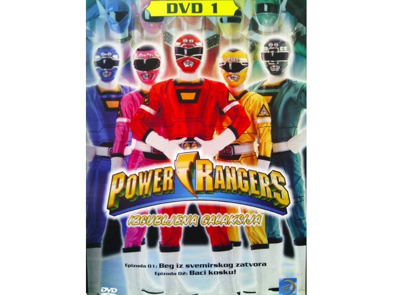 DVD POWER RANGERS 1