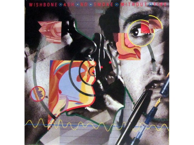 LP*: WISHBONE ASH - NO SMOKE WITHOUT FIRE (JAPAN `78) M