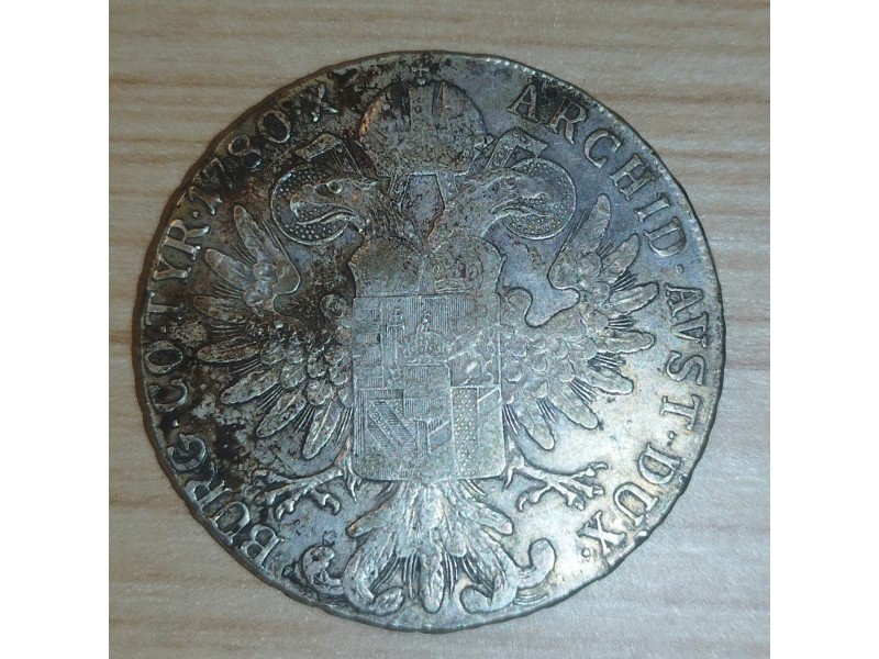 G41 1 taler Austrija 1780 srebrnjak 28g srebro