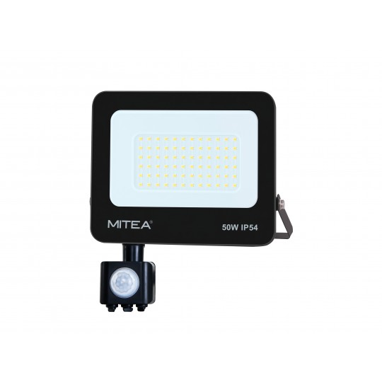 REFLEKTOR LED 50W/6500K M490050-RLS-C6 CRNI SA SENZOROM IP54 MITEA 489052