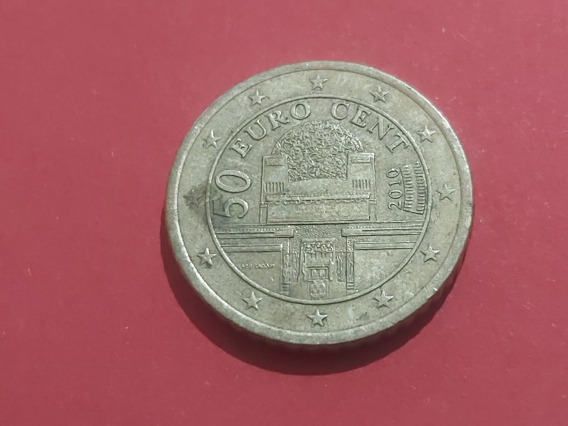 Austrija - 50 euro cent 2010 god