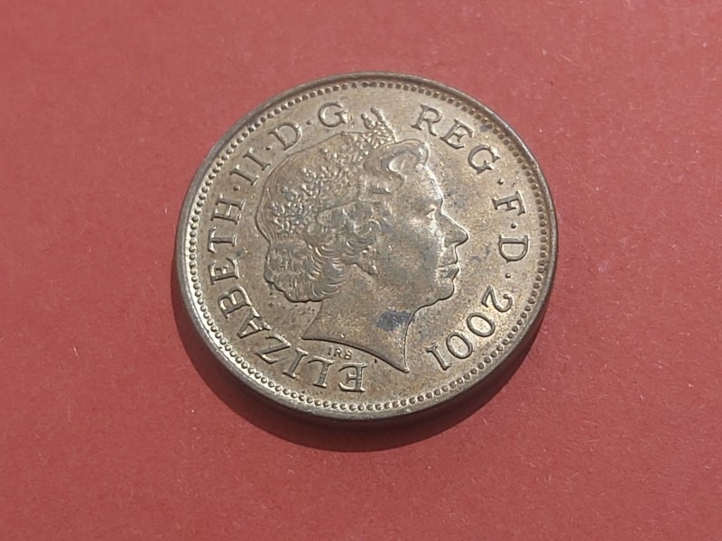 Britanija - 2 penny 2001 god