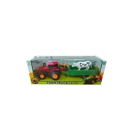 Hk mini traktor sa kravom crveni 39,5x9,5x15,5cm ( A101582 )