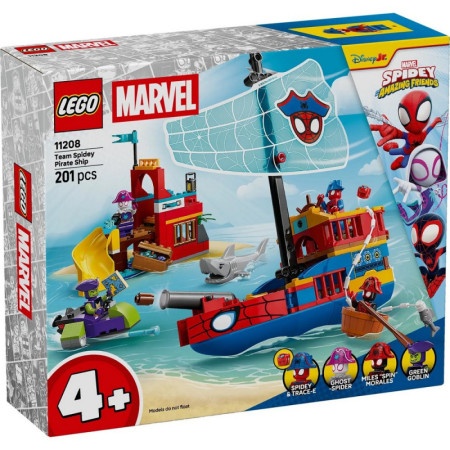 Lego marvel team spidey pirate ship ( LE11208 )