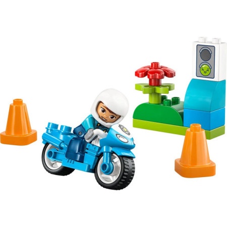 Lego duplo blue police motorcycle ( LE10471 )