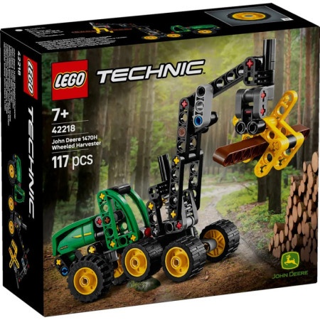 Lego technic john deere 1470h wheeled harvester ( LE42218 )