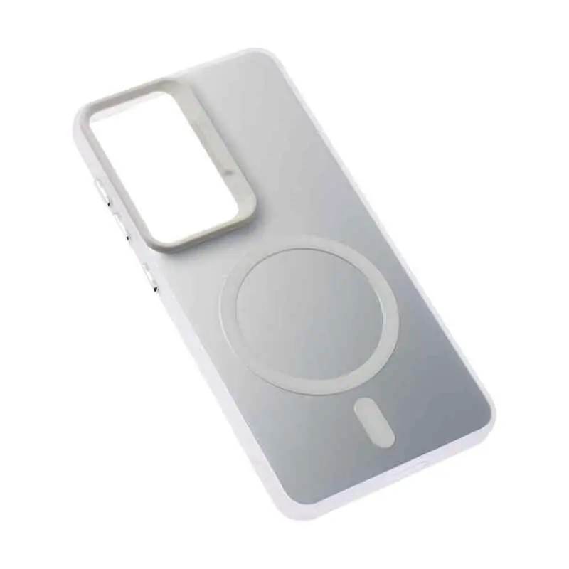 Maska Magsafe Clear za Samsung S941B Galaxy S26 srebrna