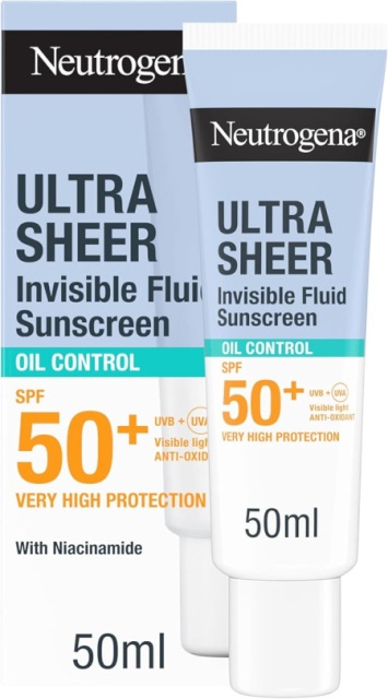 Neutrogena ultra sheer oil contr. krema spf50 50ml ( A101416 )