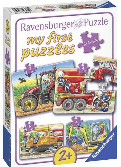 Ravensburger puzzle 20 delova - Mašine 06954