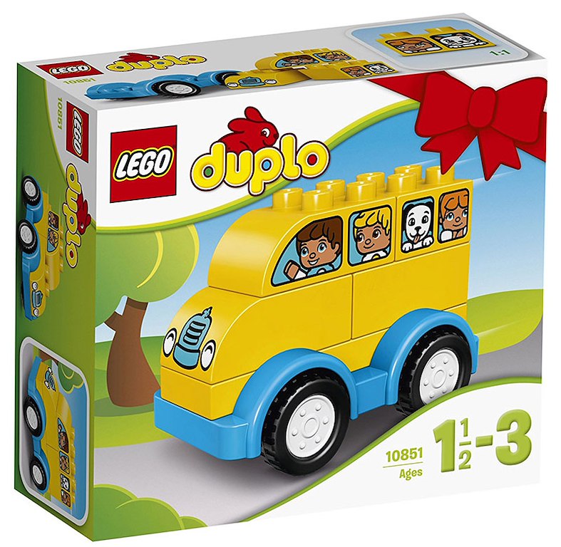 LEGO® DUPLO® kocke My First Bus – Moj prvi autobus 6 delova 10851