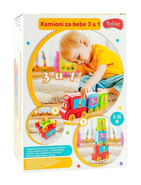 Edukativni Set Kamioni 3 u 1, 33113