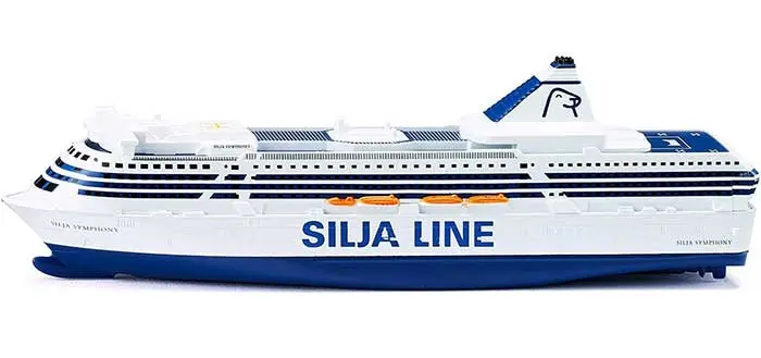 SIKU Igračka Brod kruzer Silja Line Symphony 1729