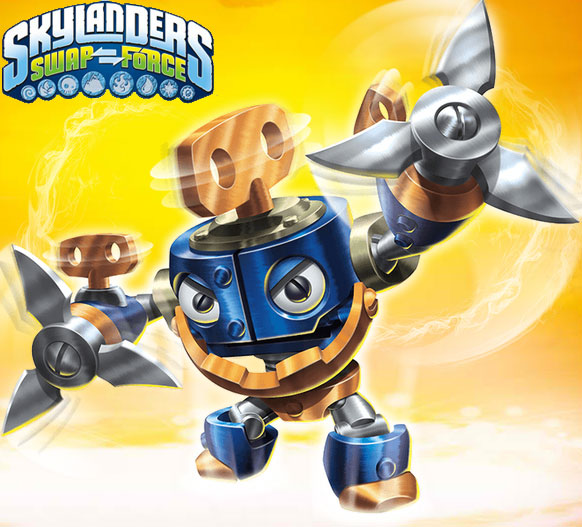 Skylanders Swap Force Wind Up figura