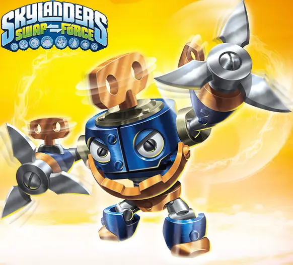 Skylanders Swap Force Wind Up figura