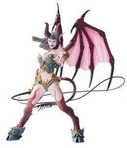 Akciona Figura World of Warcraft S4 Succubus demon : Amberlash