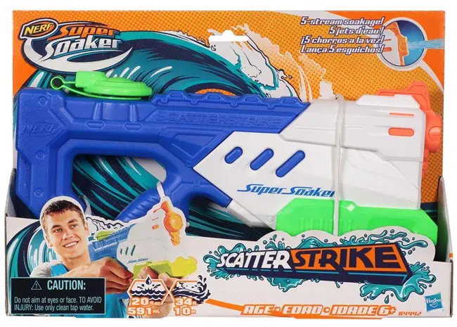 Nerf Super Soaker Scatter strike Pištolj na vodu B4442