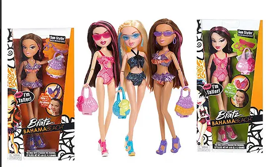 Bratz lutka spremna za plažu na Bahamima 2102537