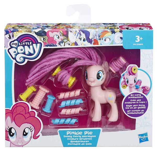 My Little Pony Twirly Hair Styles, Pinkie Pie B8809