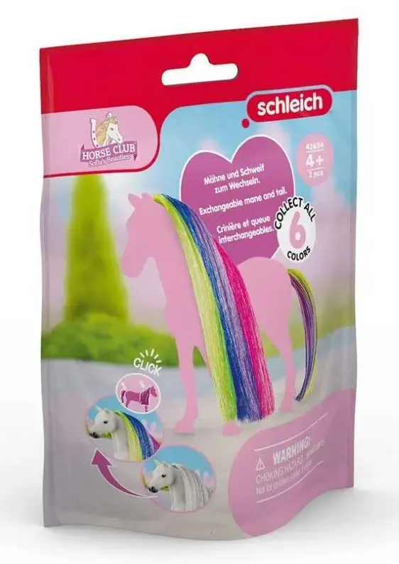 Schleich® Horse Club figure - Konji za ulepšavanje - Šarena griva i rep za konja 42654