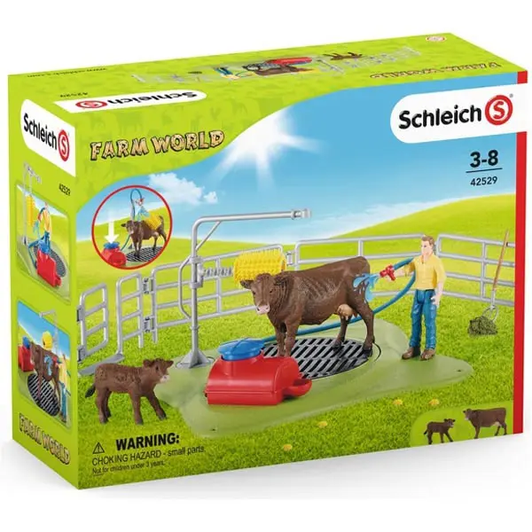 Schleich figurice Domaće životinje - Kupanje krava 42529