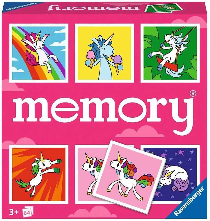 Društvena igra Memorija Jednorog Ravensburger 20999