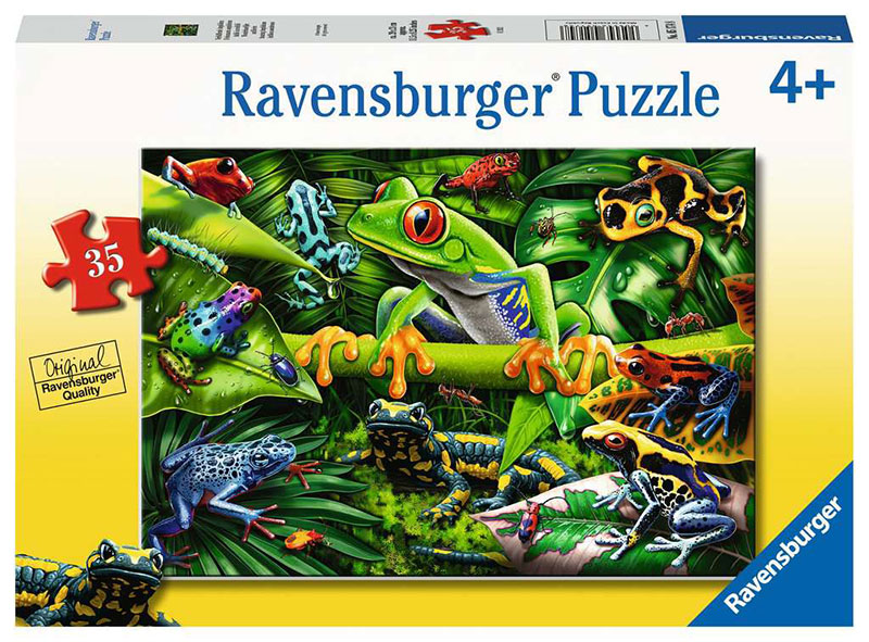 Neverovatni vodozemci Puzzle slagalica 35 delova Ravensburger 05174