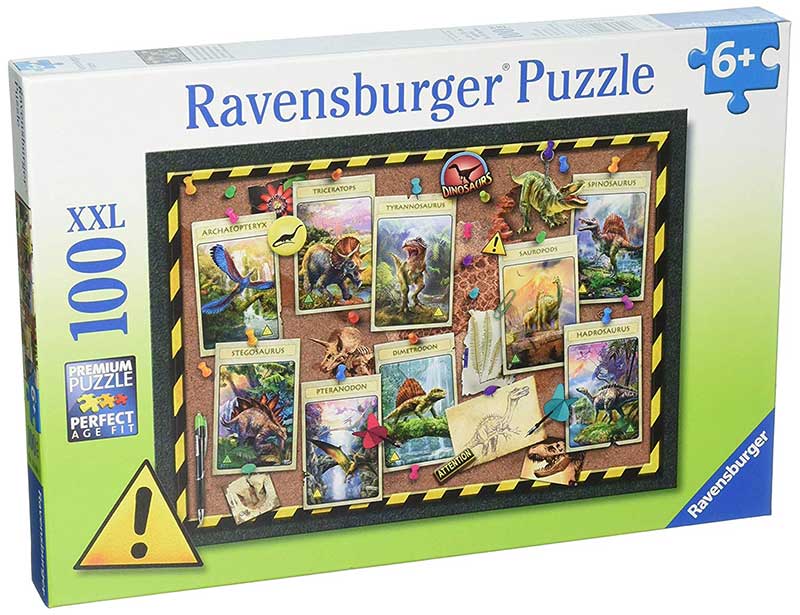 Ravensburger Puzle XXL 100 delova - Kolekcija dinosaurusa 10868
