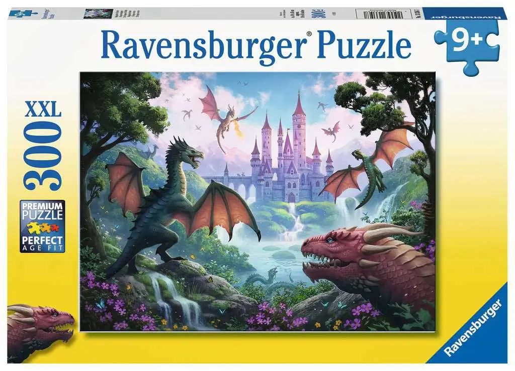 Puzzle 300 delova Zmajevo prokletstvo Ravensburger 13356