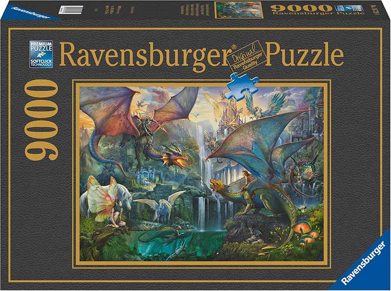 Puzzle za odrasle 9000 delova 192x138cm Zmajeva šuma Ravensburger 16721