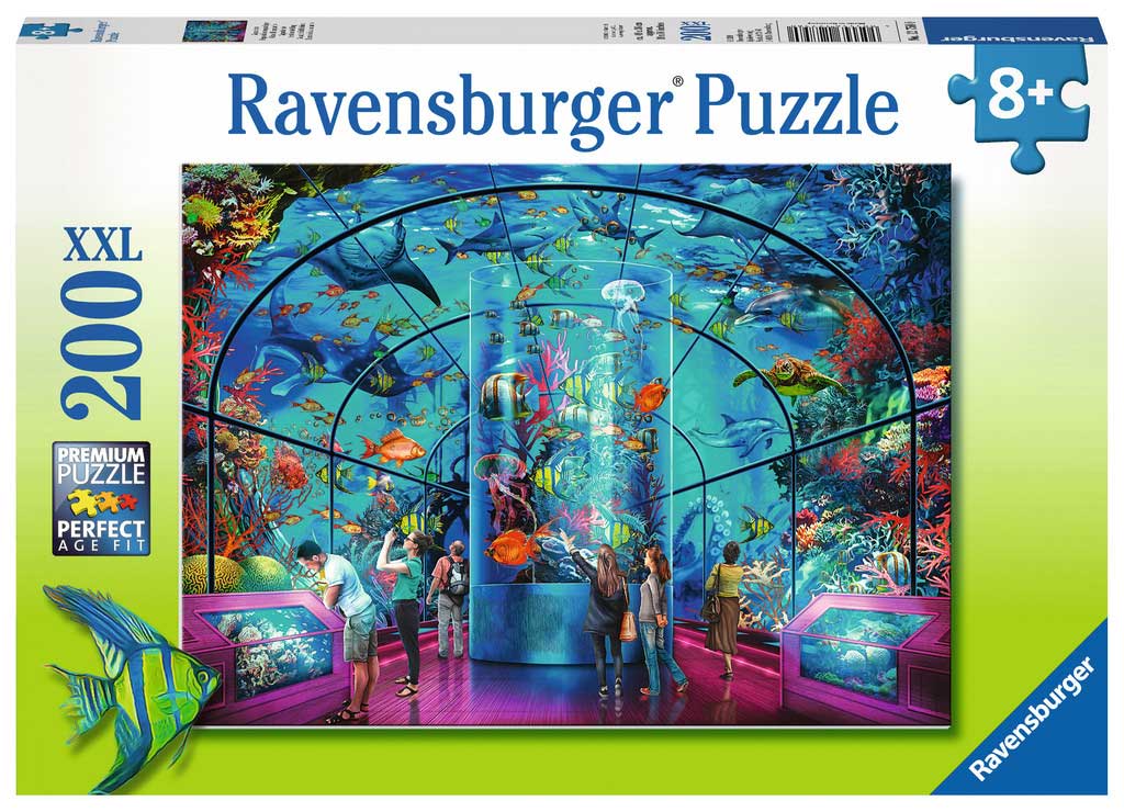 Puzzle 200 delova Poseta akvarijumu Ravensburger 12758