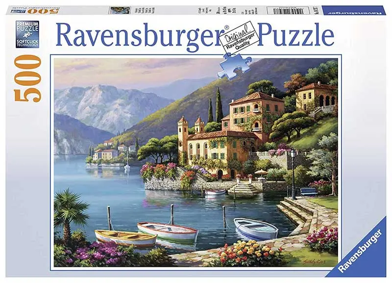 Ravensburger Puzzle 500 delova - Pogled na Vilu Bella Vista, Italija 14797
