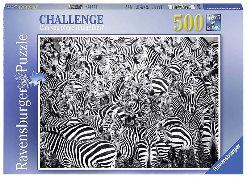 Ravensburger Puzzle 500 delova - Zebre slagalica izazov 14807
