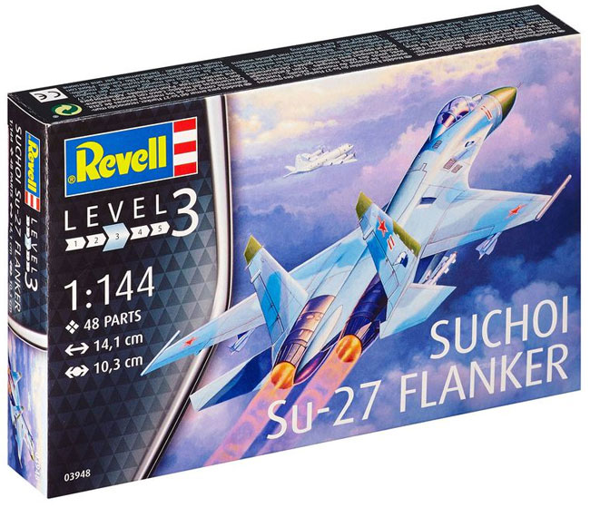 Revell Maketa aviona Suchoi SU-27 SM Flanker 1:144 RV03948/030