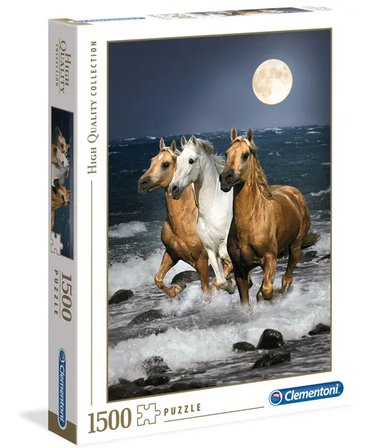 Clementoni Puzzle 1500 delova Konji u trku 31676