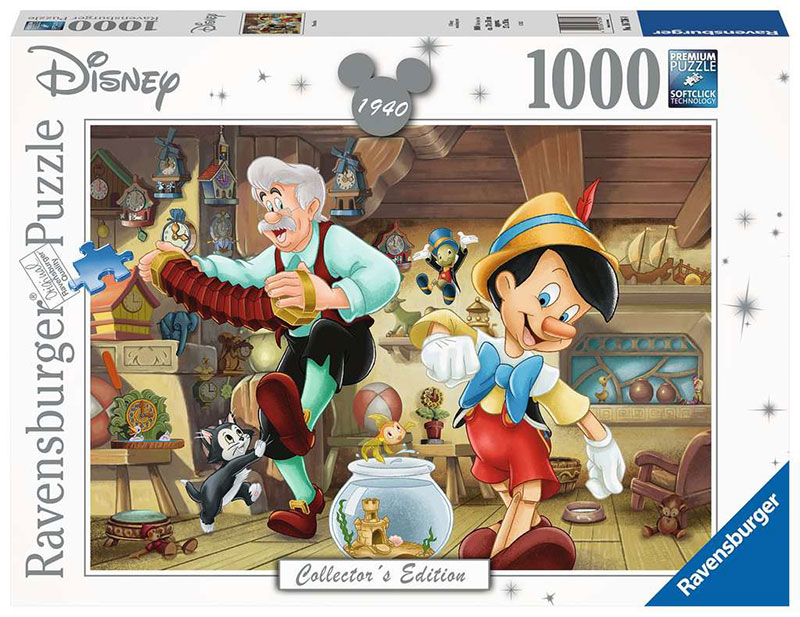 Ravensburger Puzzle slagalica 1000 delova Disney Pinokio 12000108