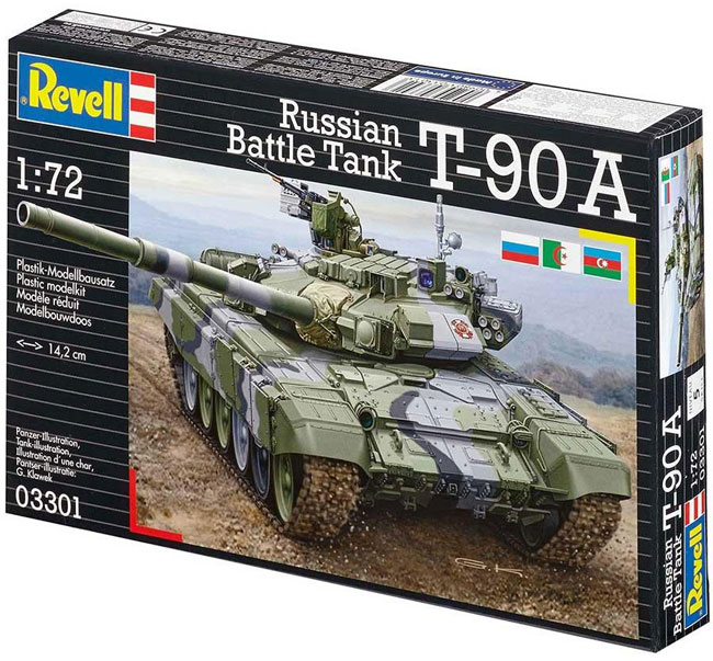 Revell maketa Ruski borbeni tenk T-90A 1:72 RV03301/090