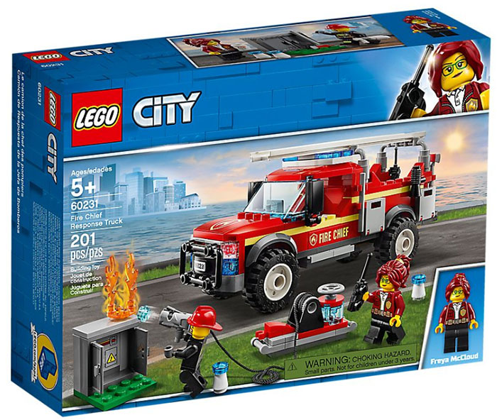 LEGO® City Kocke Vatrogasci -Interventni kamion šefa vatrogasaca 60231