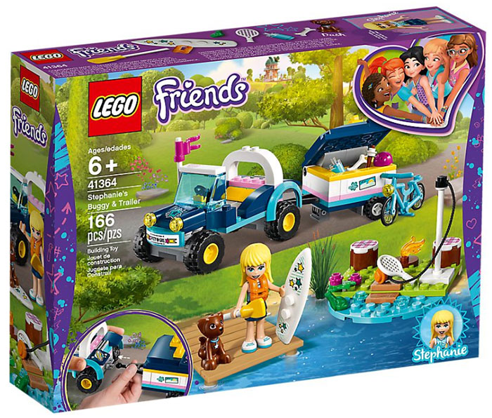 LEGO® FRIENDS Kocke - Stefani - Bagi s prikolicom 41364