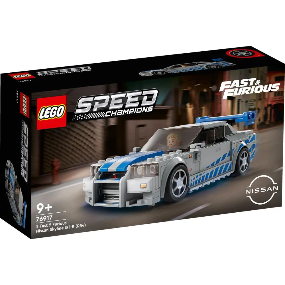 LEGO® SPEED CHAMPIONS 76917 Nissan Skyline GT-R (R34) Iz Paklenih Ulica 2